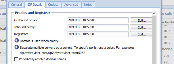Assigning Custom SIP Ports - KerioOperator